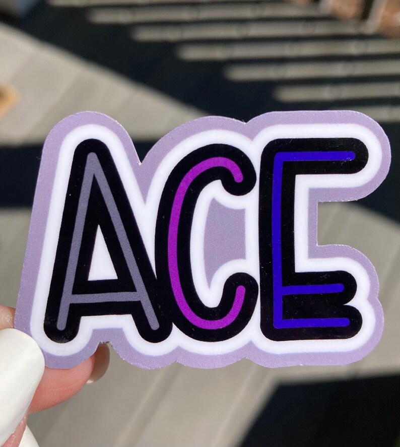 Asexual Pride Sticker Pack LGBTQ Stickers Pride Stickers - Etsy