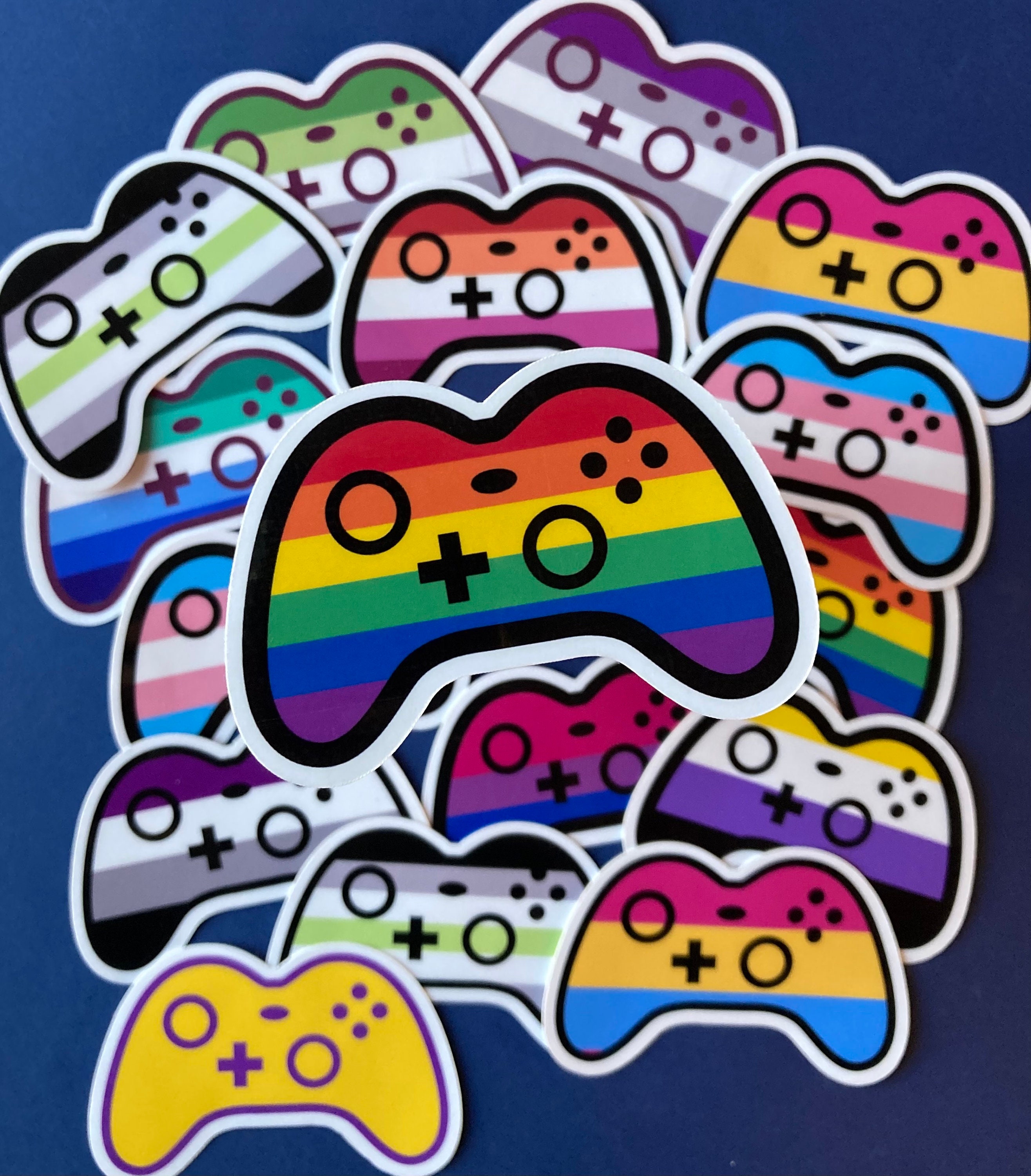 Gaymer Pride Video Game Controller Sticker LGBTQ Stickers - Etsy