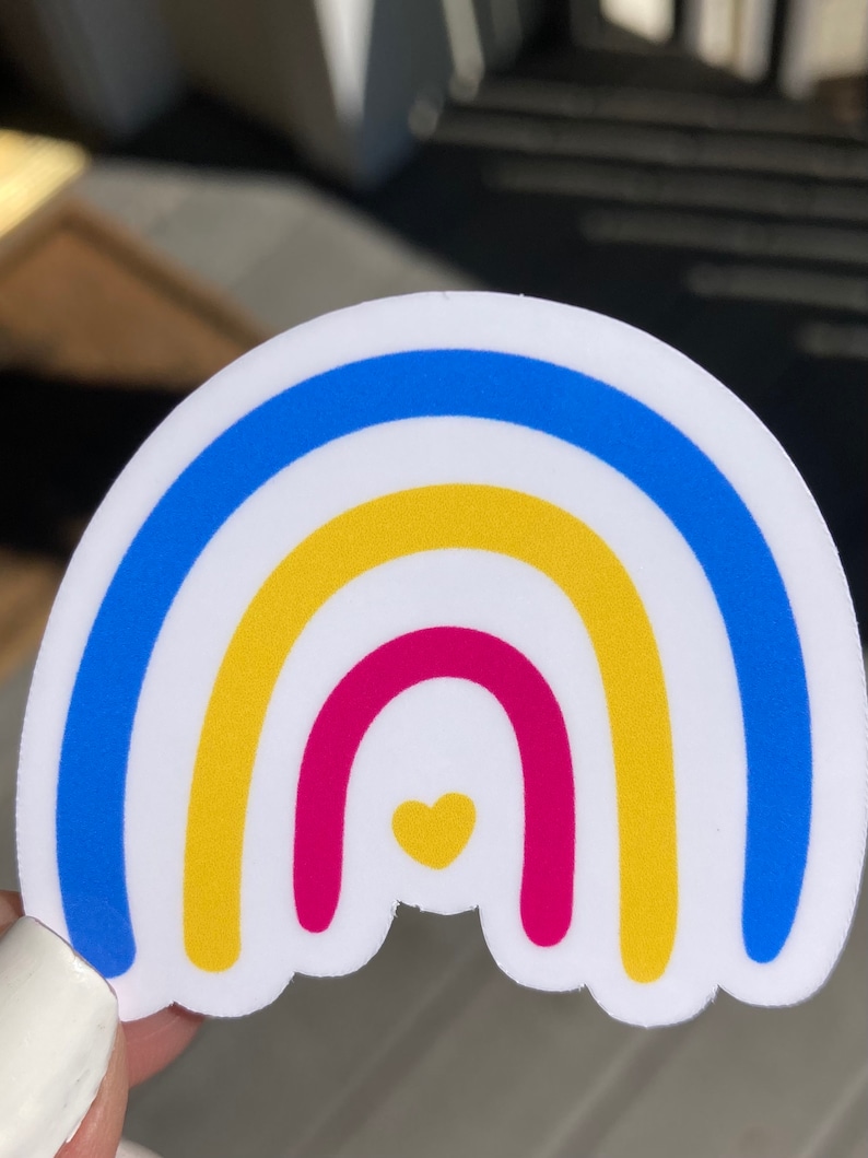 Pansexual Pride Sticker Pack LGBTQ Stickers Pride Stickers - Etsy