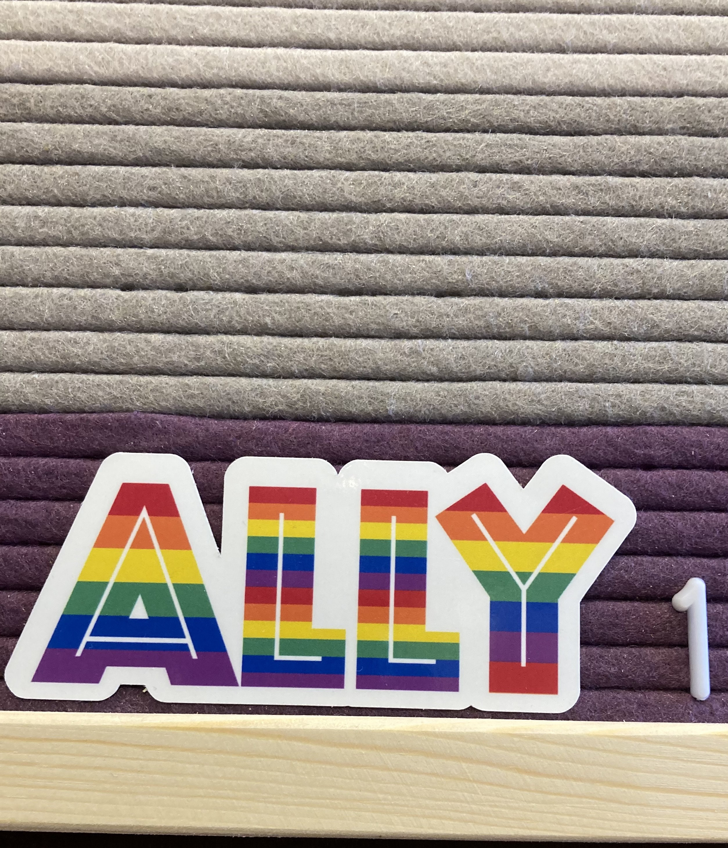 Ally Sticker LGBTQ Stickers Pride Stickers Water Bottle | Etsy