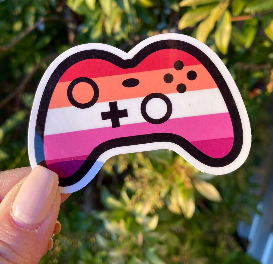 Gaymer Pride Video Game Controller Sticker LGBTQ Stickers | Etsy
