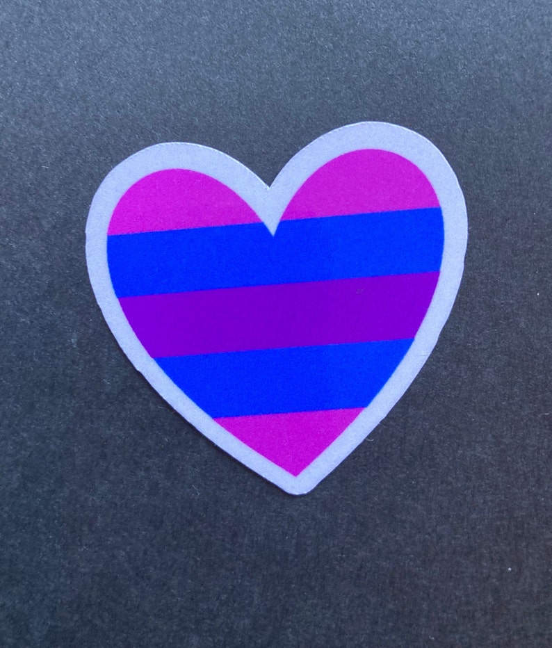 Bisexual Sticker Pack LGBTQ Stickers Pride Stickers Water - Etsy