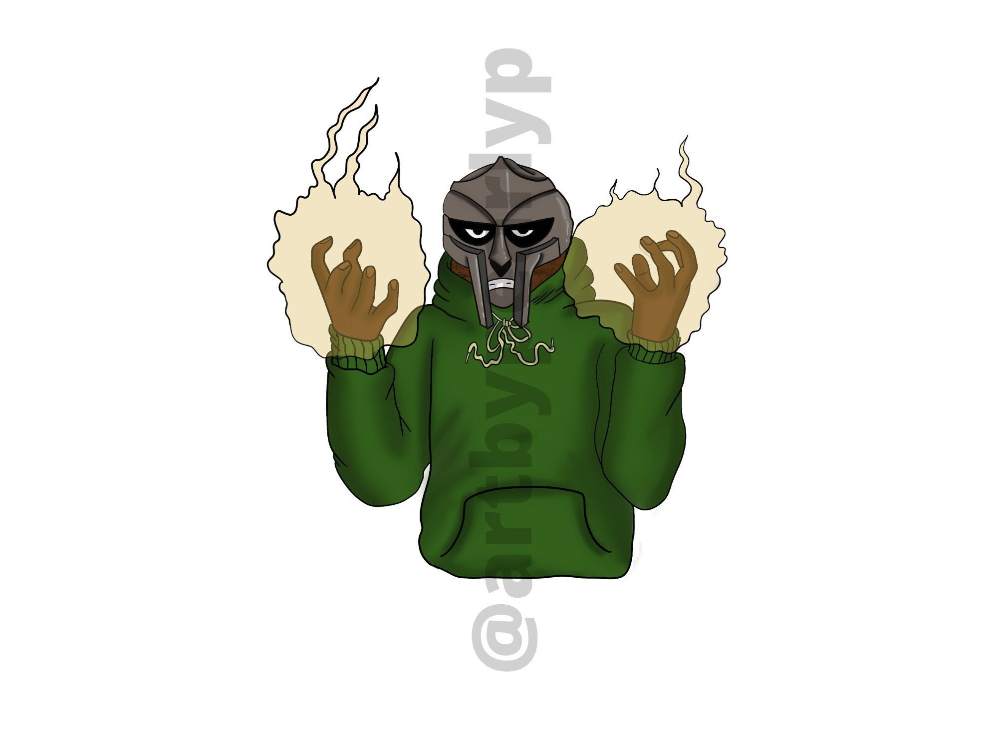 MF DOOM Downloadable PNG File Danger Doom Instant Download - Etsy Canada