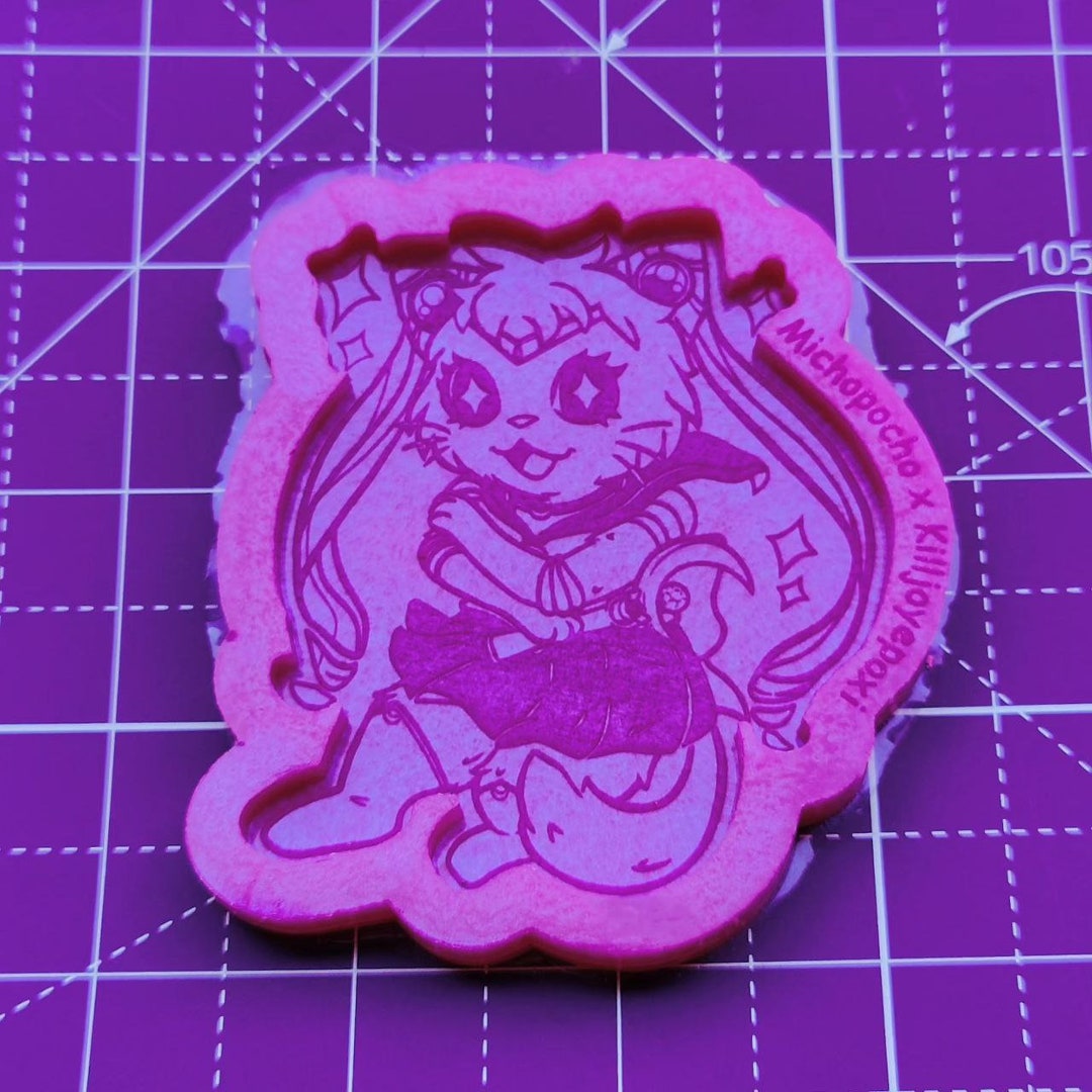 Sailor Purr Anime Cat Mold Sailor Moo Mold Cat Mold Kawaii Mold - Etsy