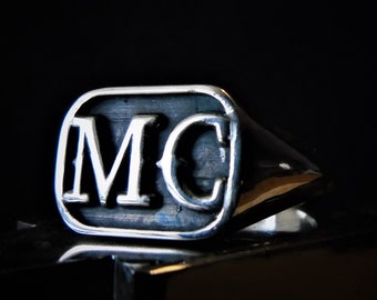 Silver Mc Ring - Etsy