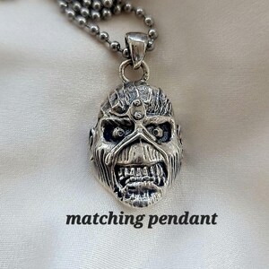 Handmade Sterling Silver Eddie Ring, Skull Ring, Biker Ring, Man Ring ...