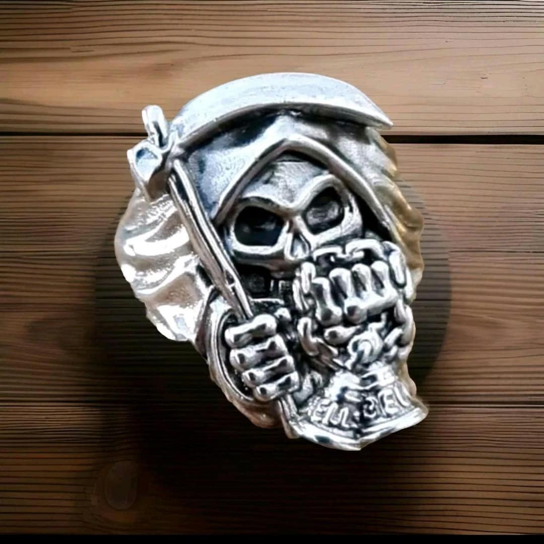 Handmade Handmade Scythe Ring - Gruesome yet Beautiful Design Featuring ...