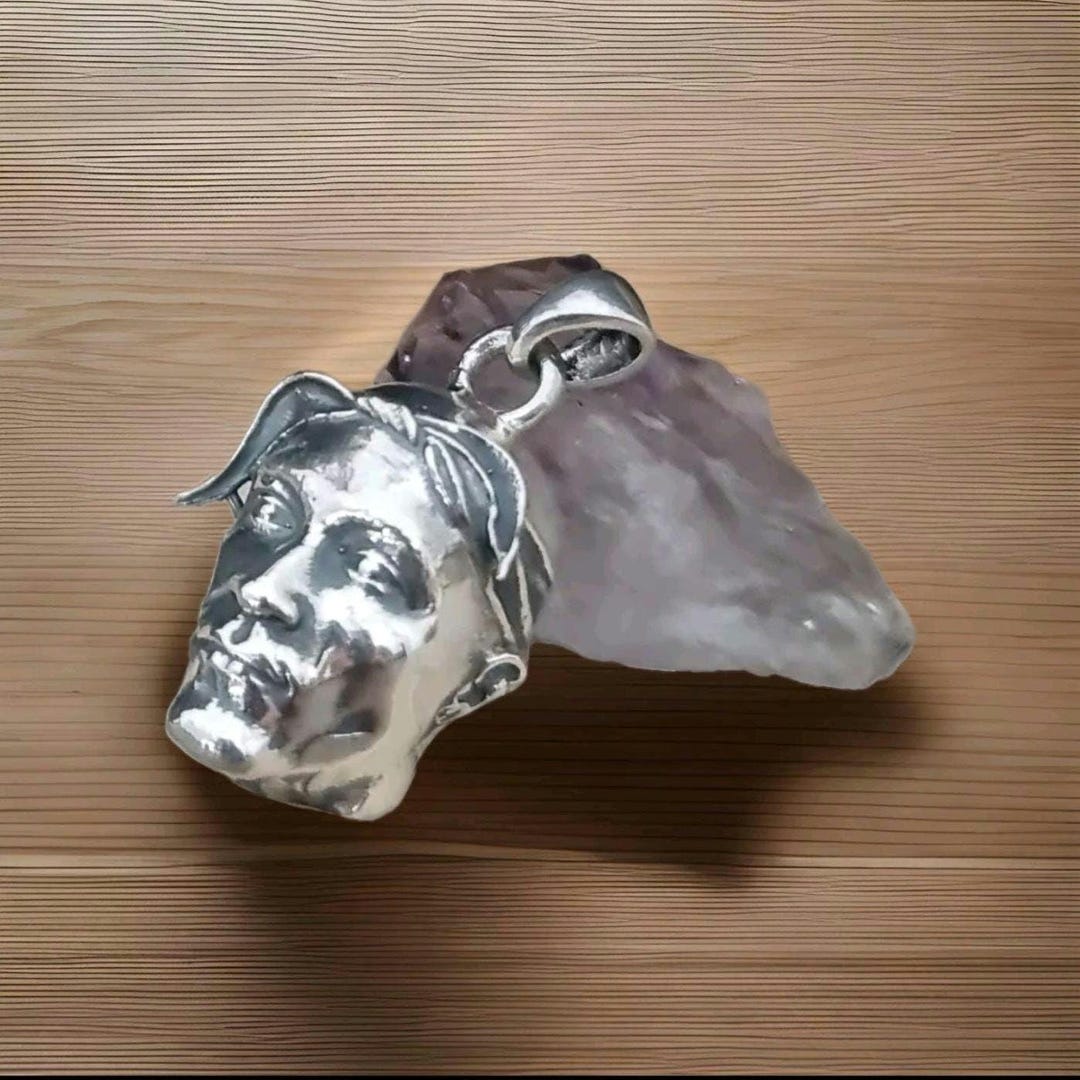 Handmade Hip Hop Star - Rapper Endant-solid 925 Sterling Silver - Heavy ...