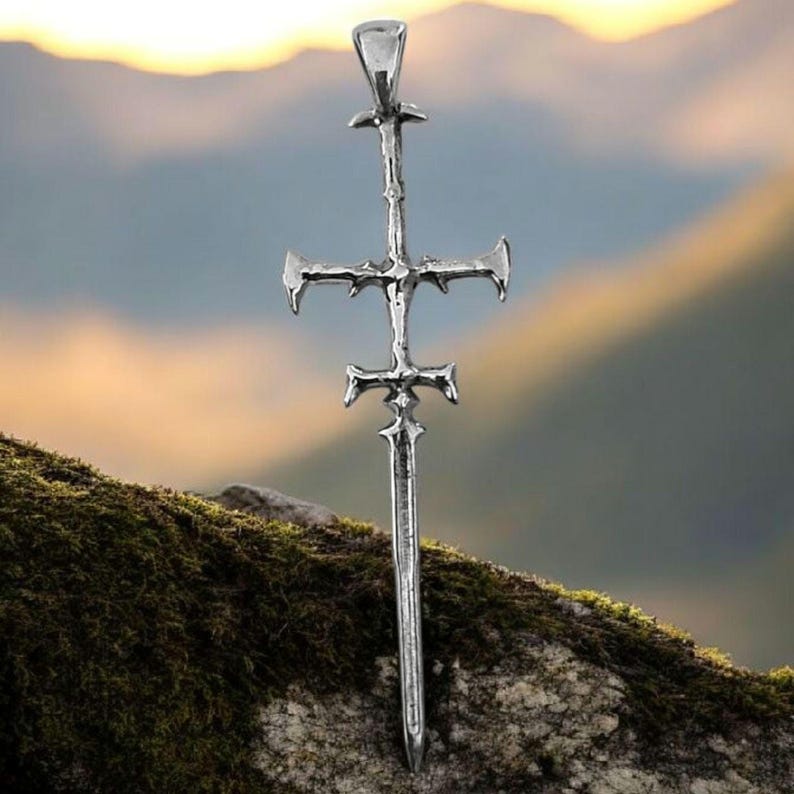 Viego Sword Pendant : 925 Sterling Silver League of Legends - Etsy