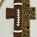 Religious Football Christmas Tree Ornament | Psalm 96:12 | Football ...
