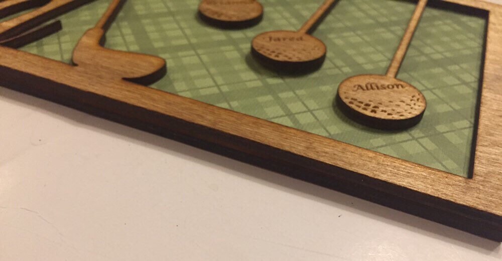 Personalized Dad or Grandpa Golf Sign | Etsy