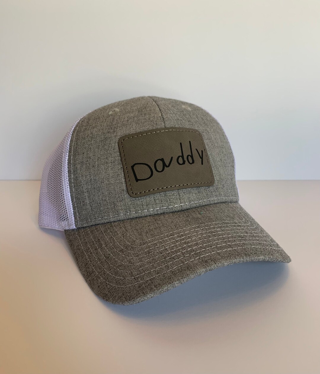 Personalized Dad Grandpa Baseball Hat Using Child Handwriting on ...