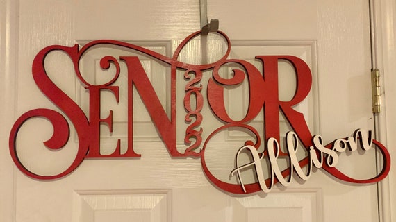 Jumbo Senior 2022 Sign/prop for Graduation Party Decoration or | Etsy