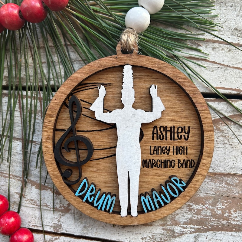 Personalized Drum Major Band - Etsy
