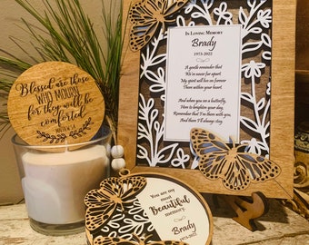 Memorial Candle Box - Etsy