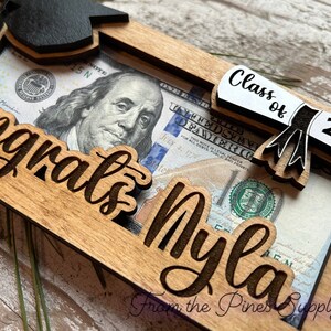 Personalized Graduation Money Holder Gift | Graduation Cash Holder ...