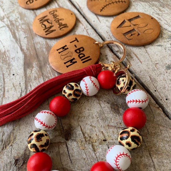 Baseball Keychain - Etsy
