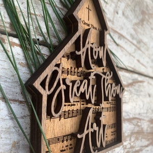 Church Hymns Christmas Tree Ornaments |religious Songs | Sunday School ...
