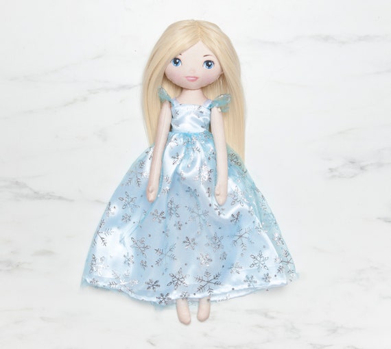 Princess Doll Ice Princess From Fairytale Cotton Doll | Etsy