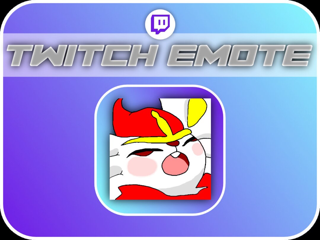 Cinderace Gasm Twitch Emote - Etsy