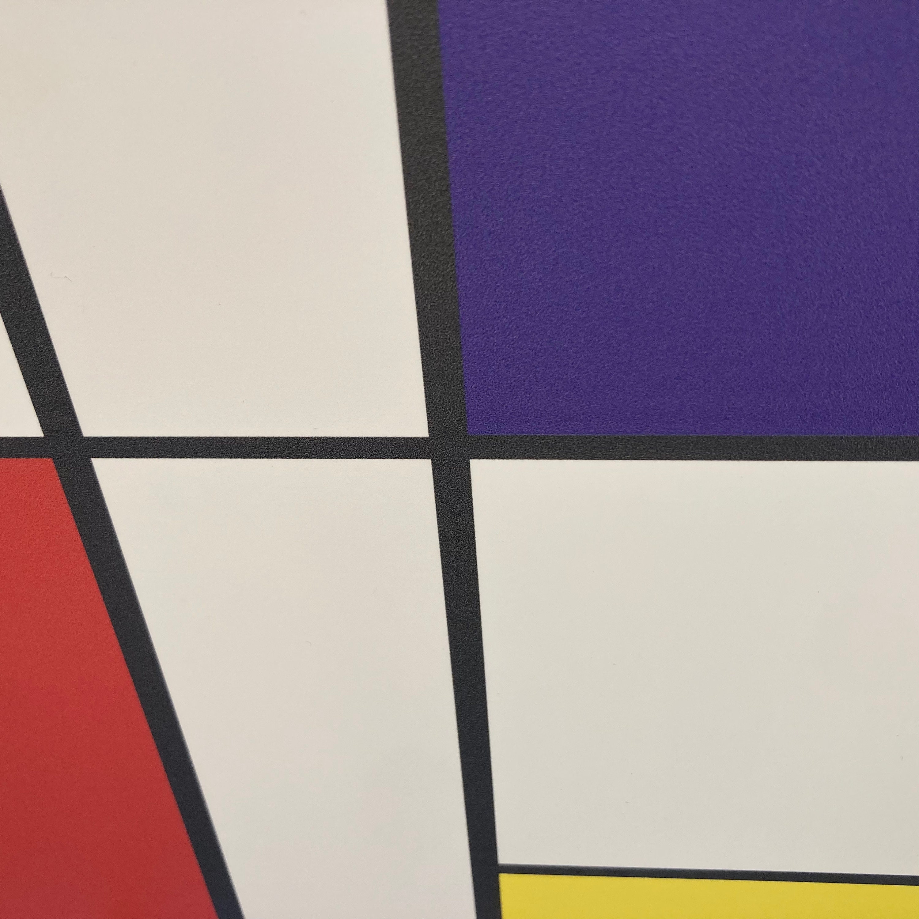 Piet Mondrian Inspired Pendant Light. Bauhaus Design Colorful Lampshade ...