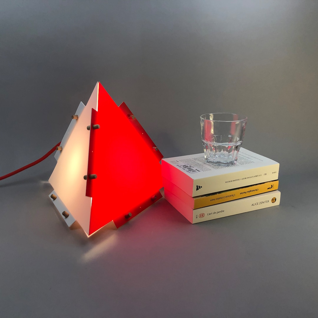 Colorful Table Lamp. Nordic Design. Good Mood Lighting. Creative ...