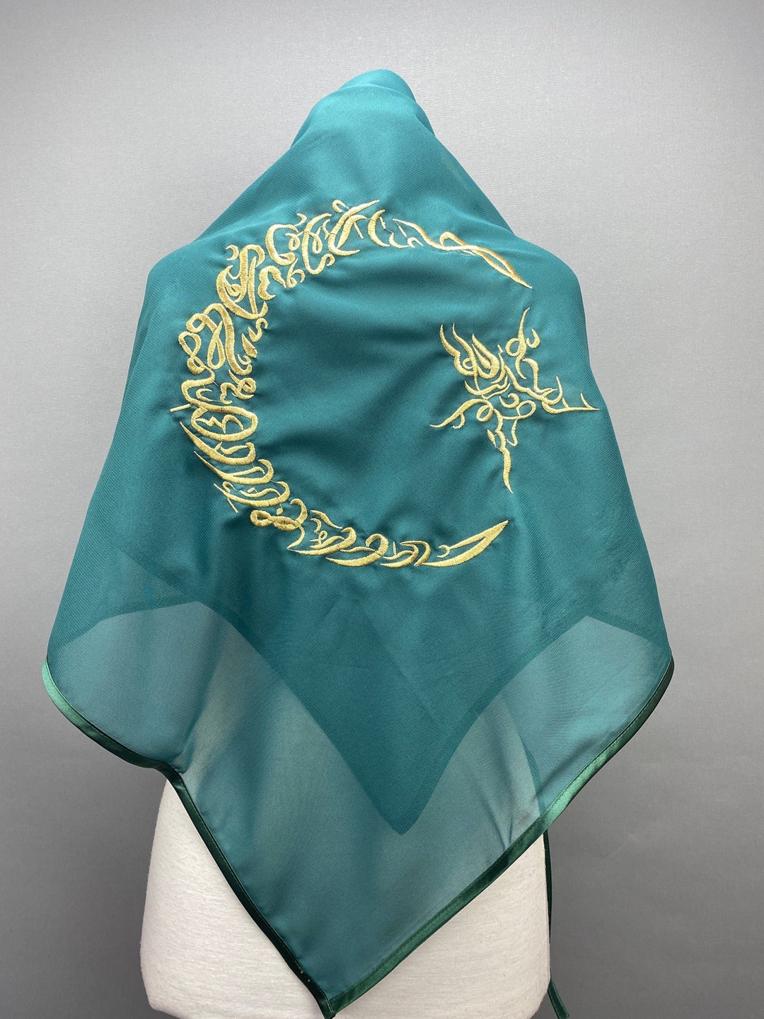 Turkish Flag Veil Groom Veil, Cover Wedding Veil, Tulle Bridal Veil ...