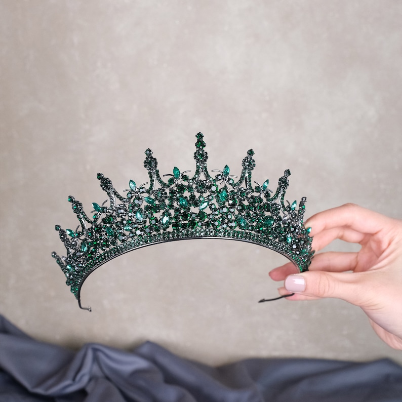 Tiara Crowns - Bridal Henna Tiara - Wedding Crystal Tiara - Princess ...