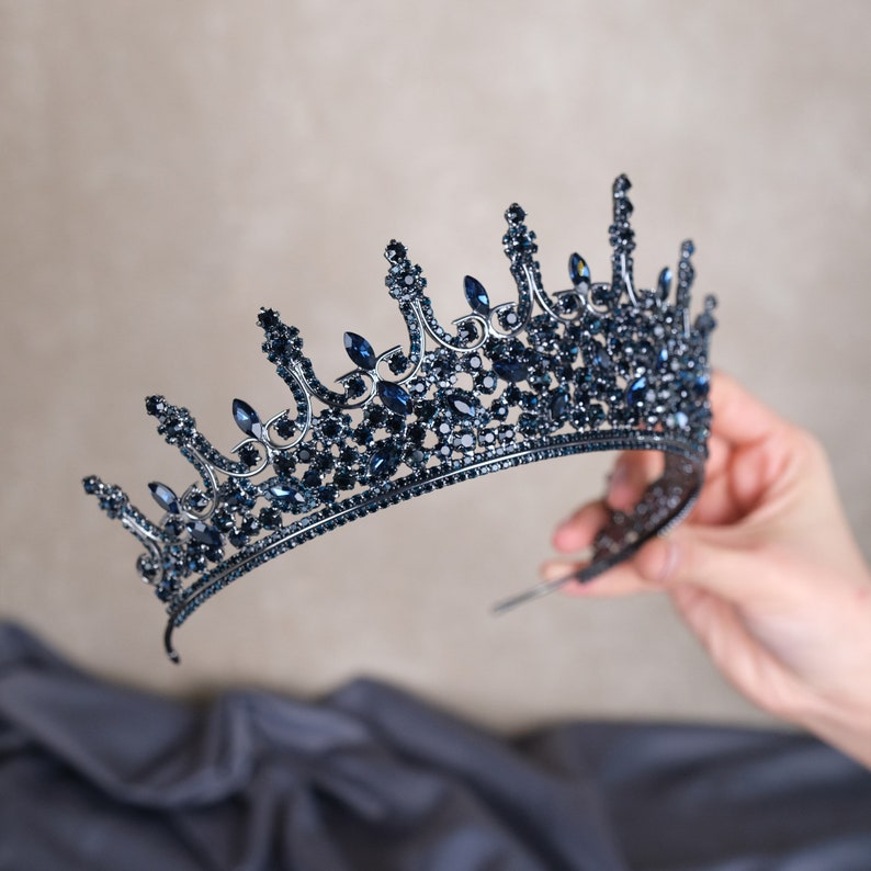 Tiara Crowns - Bridal Henna Tiara - Wedding Crystal Tiara - Princess ...