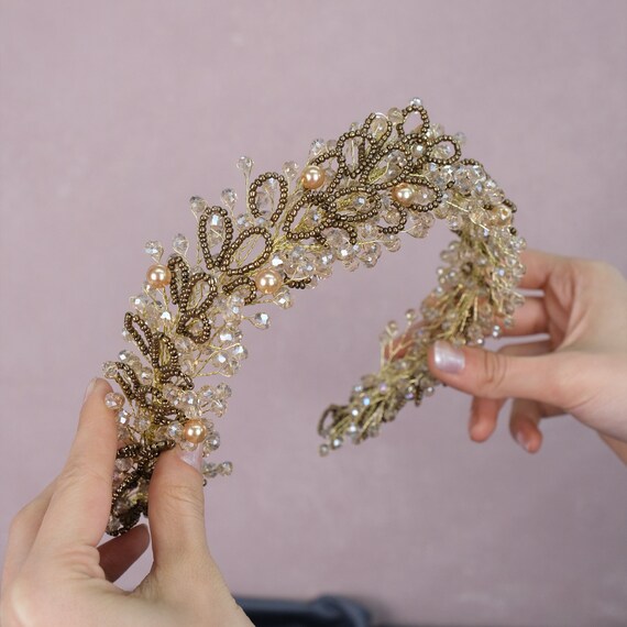 Wedding Crystal Headpiece Wedding Headpiece Wedding Crystal | Etsy