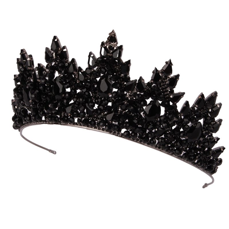 Black Tiara - Etsy