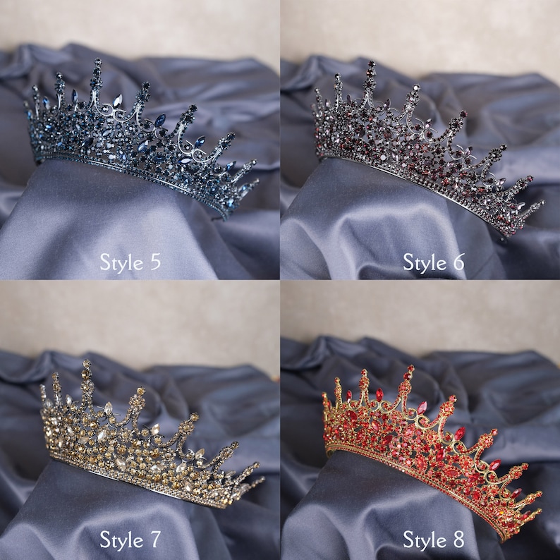 Tiara Crowns - Bridal Henna Tiara - Wedding Crystal Tiara - Princess ...