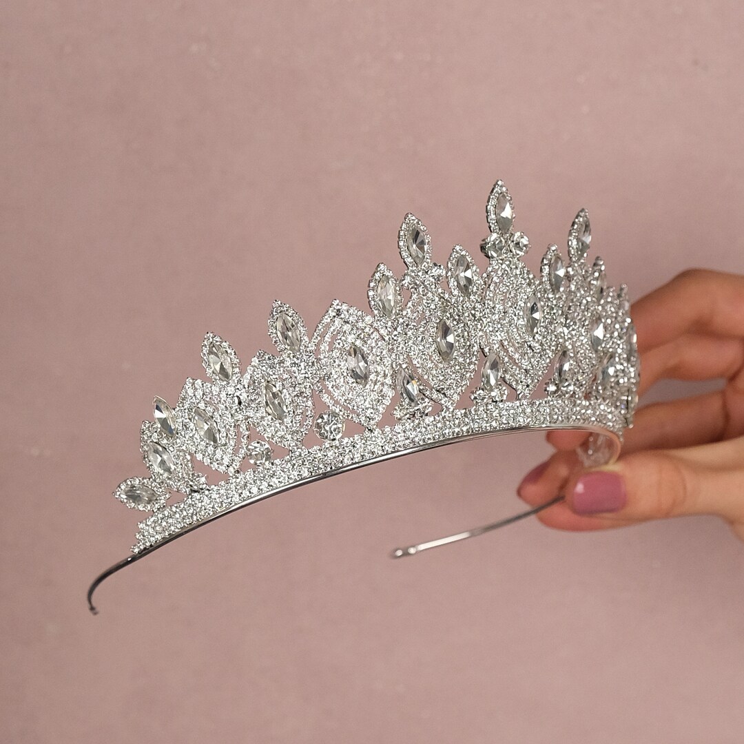 Bridal Tiara Wedding Tiara, Princess Crown, Queen Crown, Wedding Tiara ...