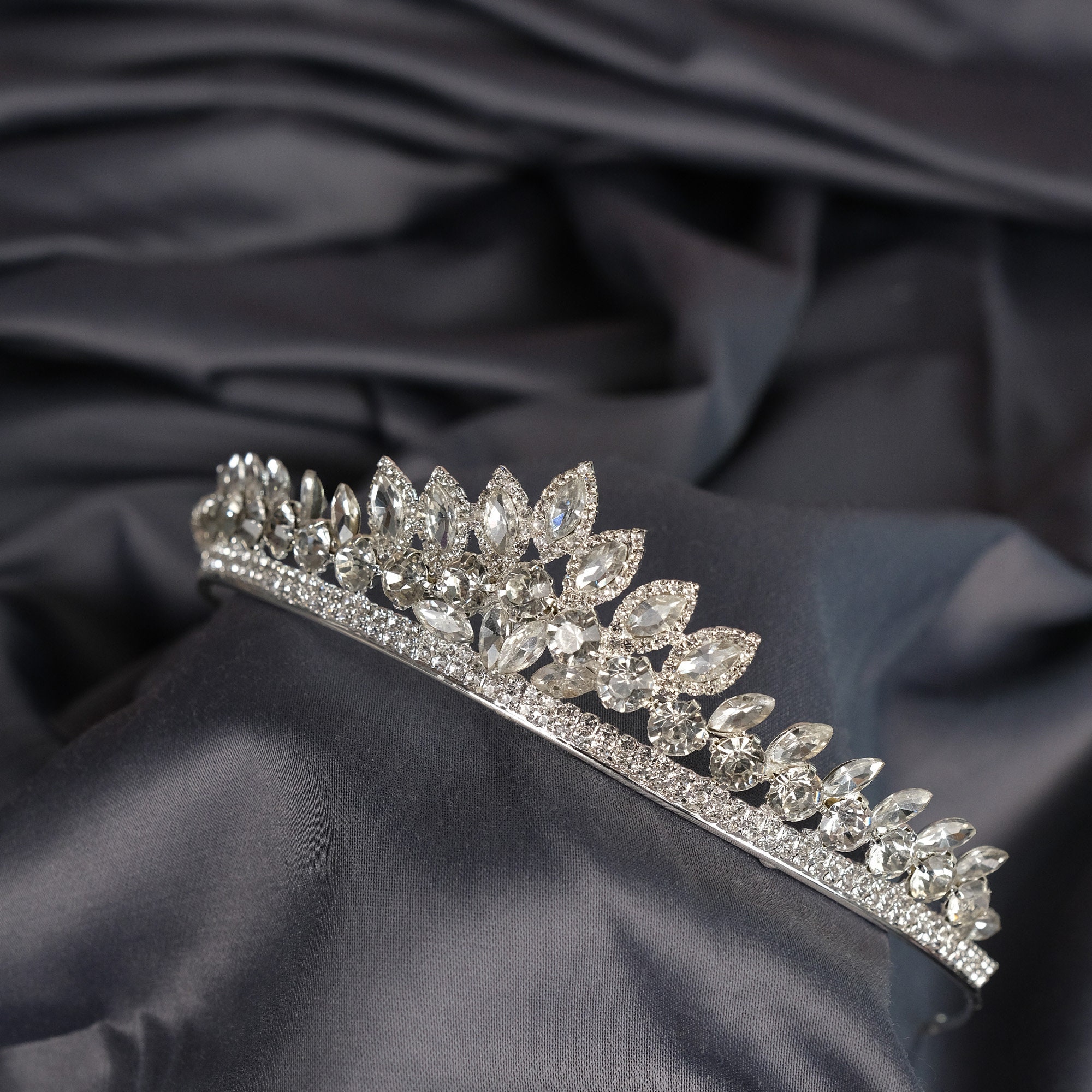 Crystal Bridal Tiara Headpiece Wedding Tiara Wedding - Etsy
