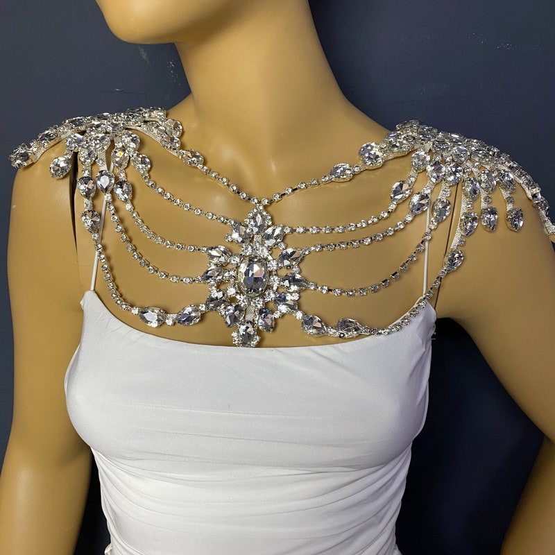 Shoulder Necklace - Etsy