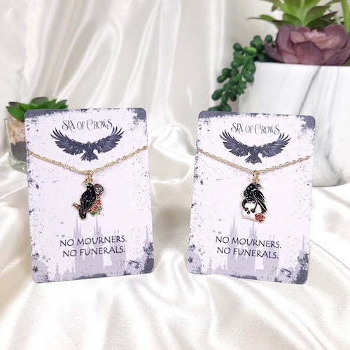 Six of Crows No Mourners No Funerals Gothic Crow Gold - Etsy