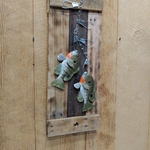 Bluegill Reproduction Stringer Mount Taxidermy Fishing Cabin Panfish - Etsy