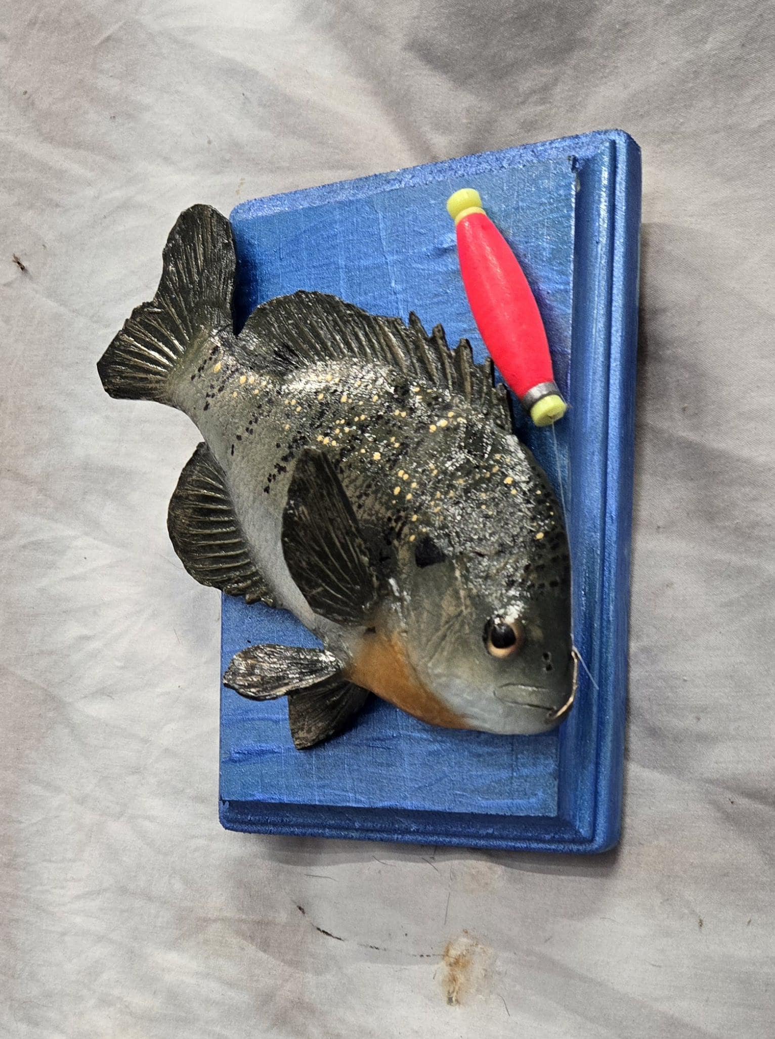 Bluegill Reproduction Taxidermy Fish Mount Outdoors Decor Cabin Trophy ...