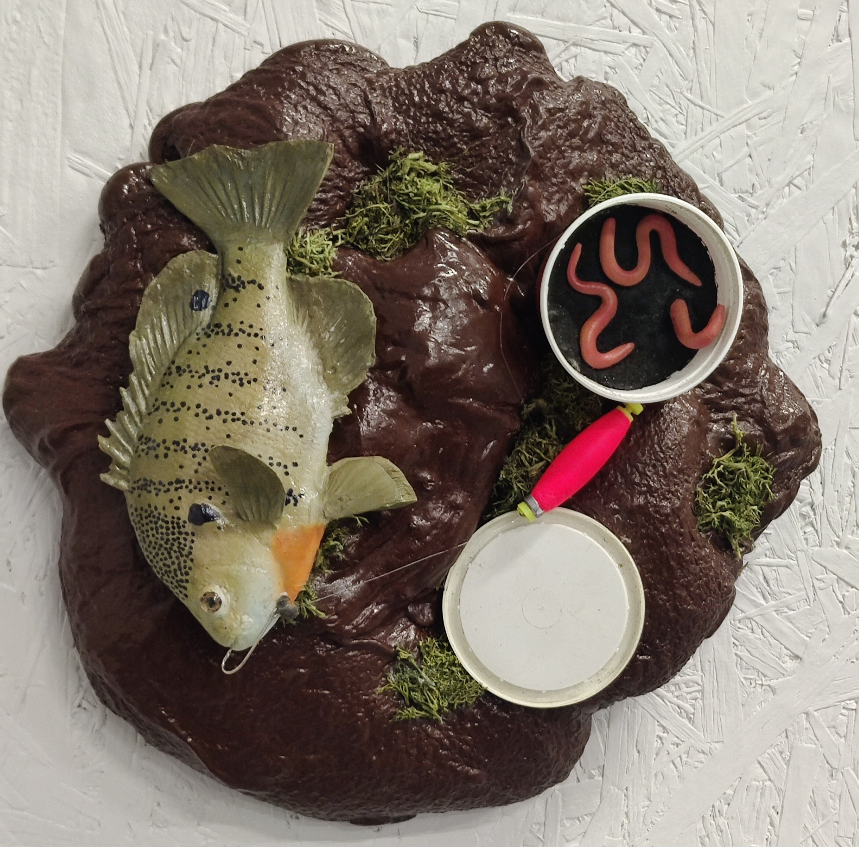 Bluegill Reproduction Habitat Base Pond Fishing Fish Cabin Worms ...