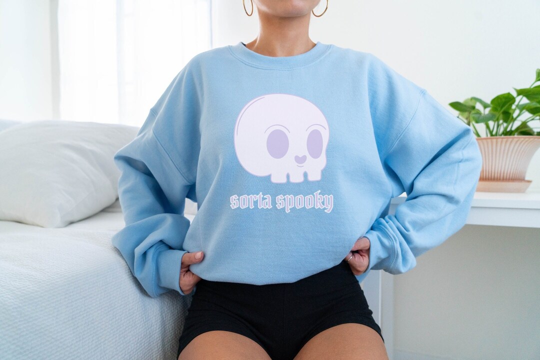 Pastel Goth Clothing Kawaii Goth Pink Goth Soft Goth Halloween Crewneck ...