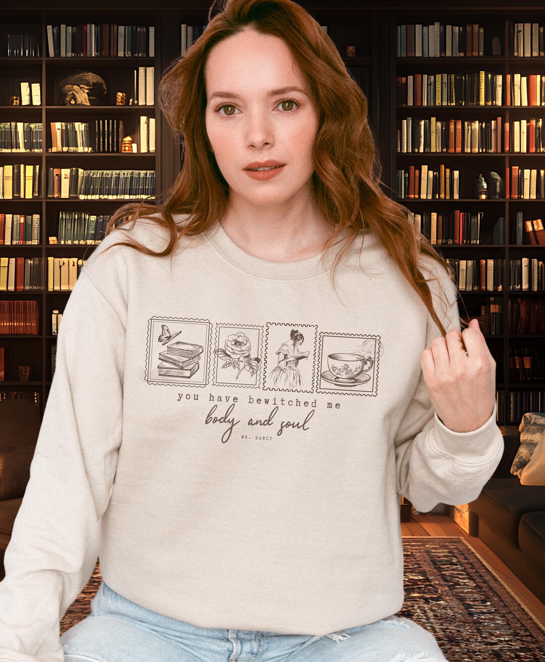 Pride and Prejudice Jane Austen Gifts Jane Austen Shirt Mr Darcy Light ...