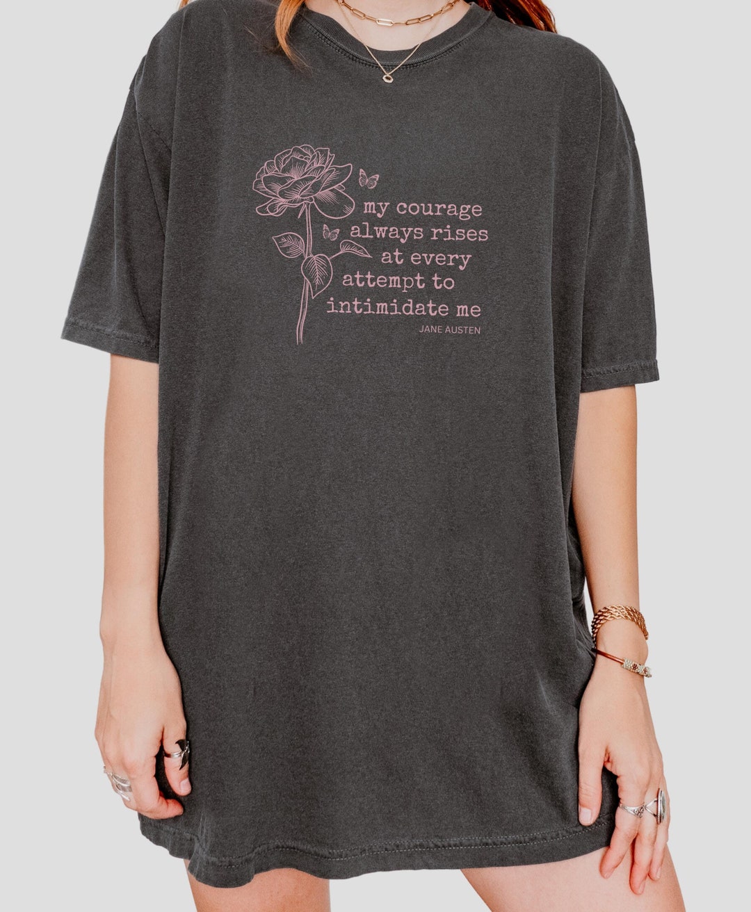 Pride and Prejudice Jane Austen Gifts Booktok Merch Feminist Shirt ...