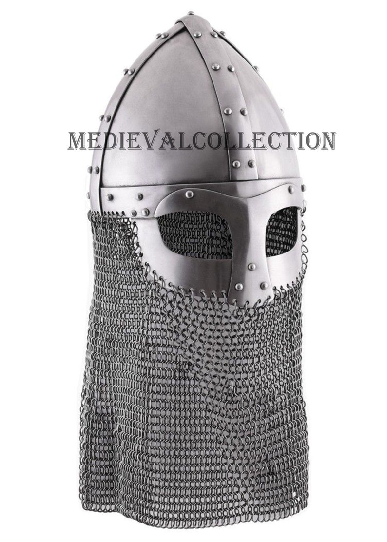 Medieval Chainmail Viking Chain Mail Helmet SCA LARP Armor - Etsy Ireland