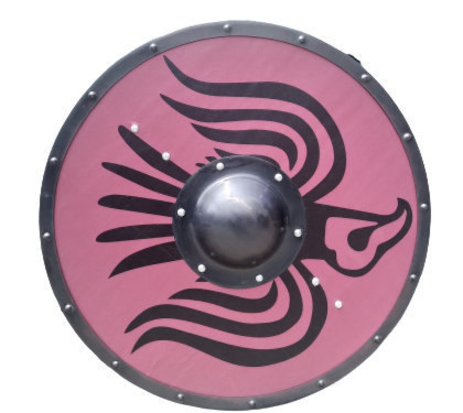 Medieval Viking Bird With Beautiful Color Wooden Viking LARP - Etsy