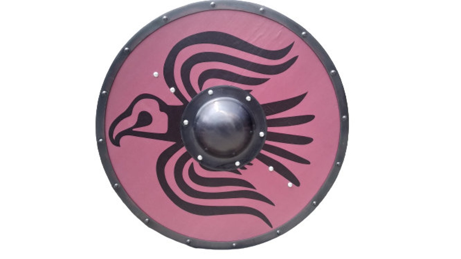 Medieval Viking Bird With Beautiful Color Wooden Viking LARP - Etsy UK