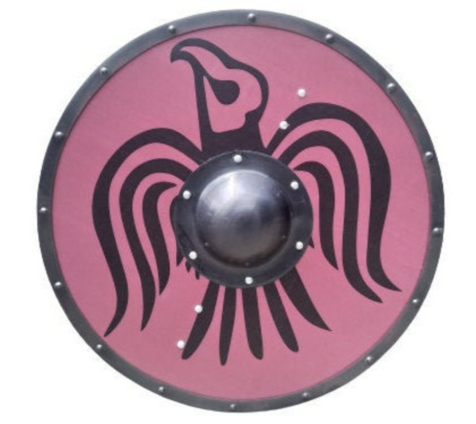 Medieval Viking Bird With Beautiful Color Wooden Viking LARP - Etsy UK