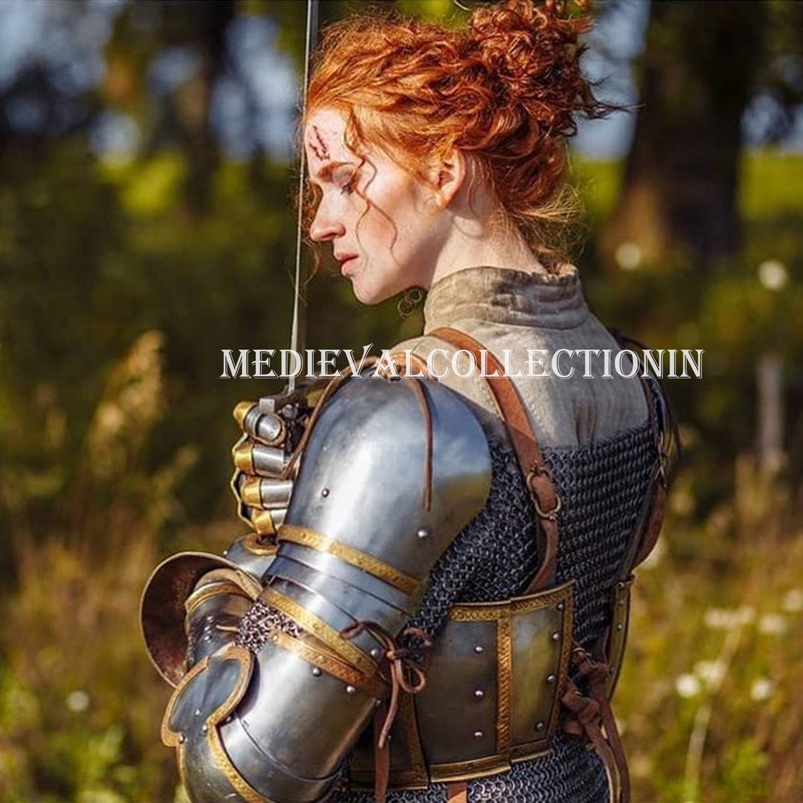 Medieval Woman Lady Armor Suit Female Knight Armour Suit - Etsy UK