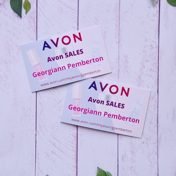 Avon Business Cards - Etsy