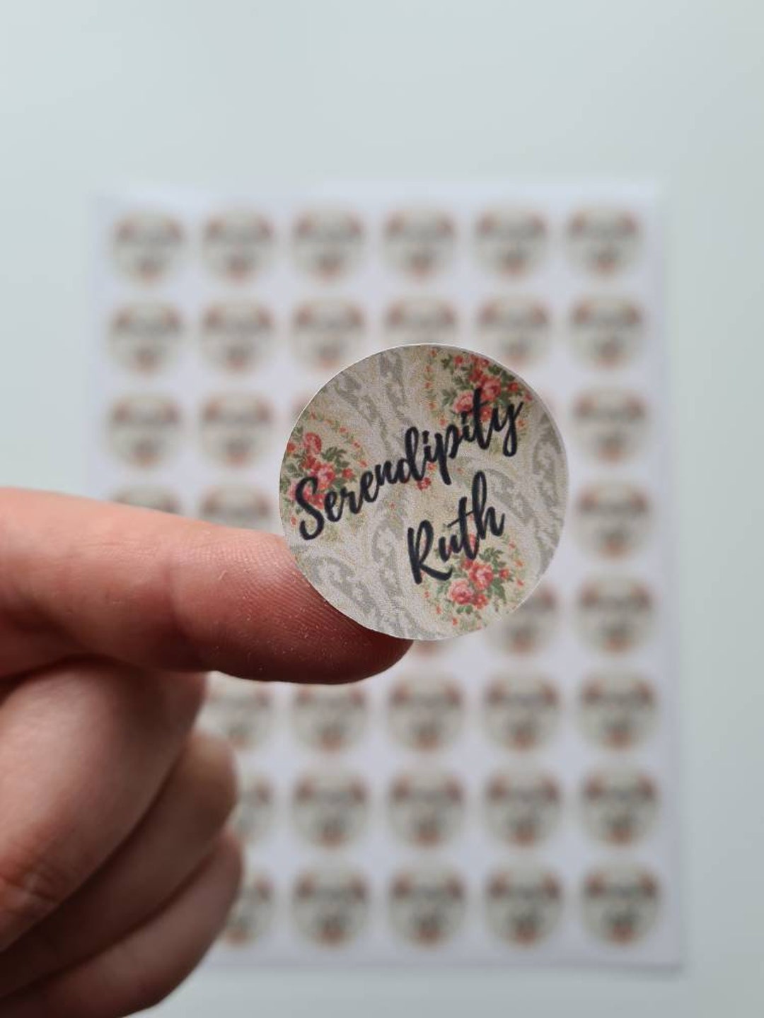 Glossy Personalised Logo Stickers, Own Logo, Small Business Tools ...