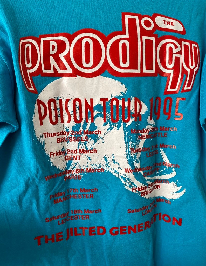 Vintage Prodigy Shirt Tour - Etsy